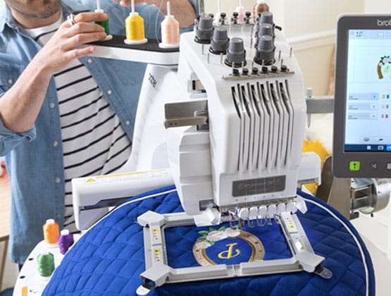 Entrepreneur W PR680W 6‑Needle Embroidery Machine - Stony Brook Sew ...